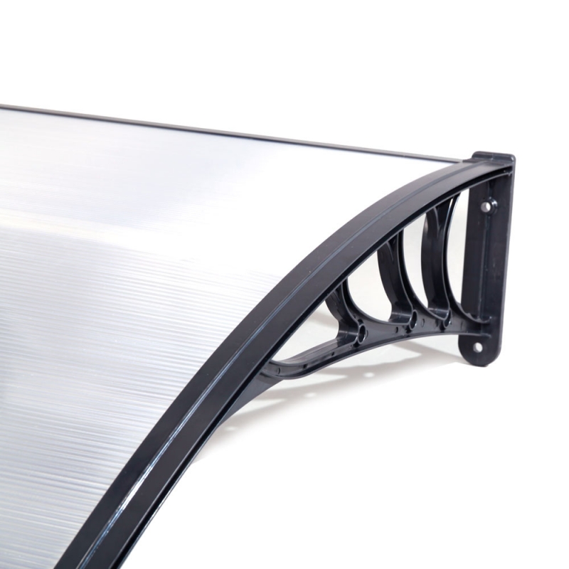 Rain Cover 40"x 40" Household Application Door & Window Eaves Black ...