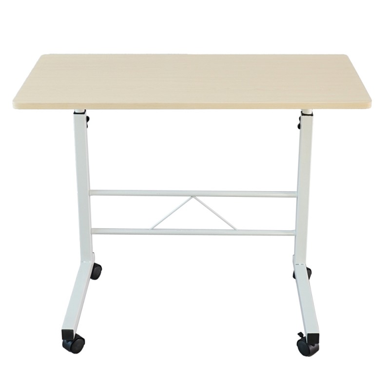 Chipboard & Steel Side Table Removable E1 15mm Wood Color - Alimart