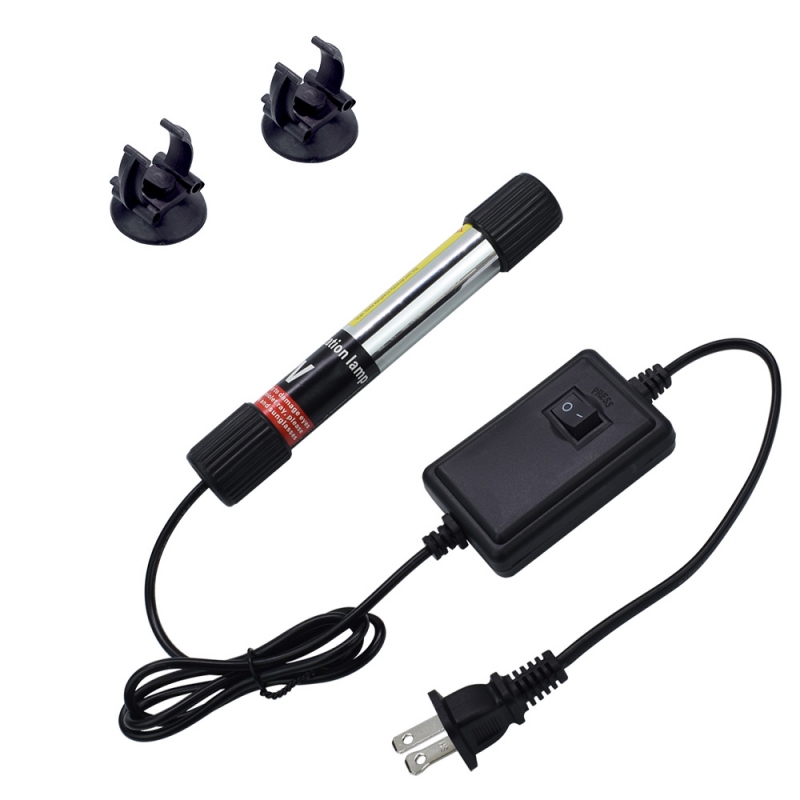 110V Portable 7W Ultraviolet UV Disinfection Lamp Power Cord Length 1 ...