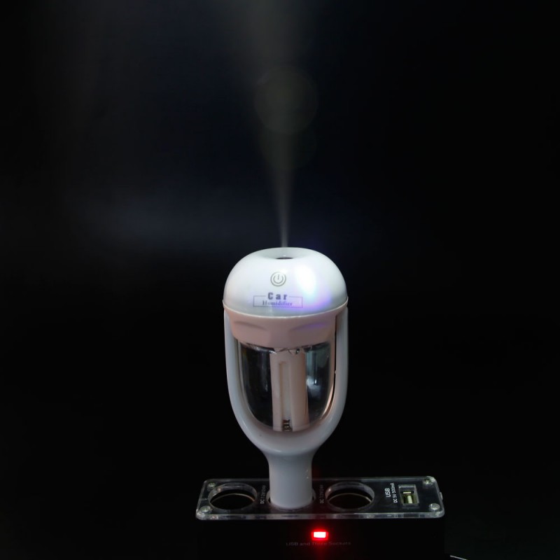 Humidifier 50mL Small-sized Car Aroma Air Purification Humidifier Pink ...