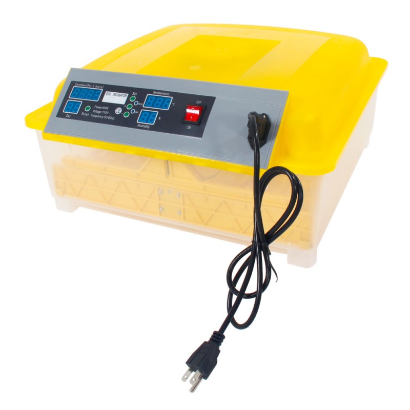 48-Egg Automatic Turning Poultry Incubator (110V) US Standard - Alimart