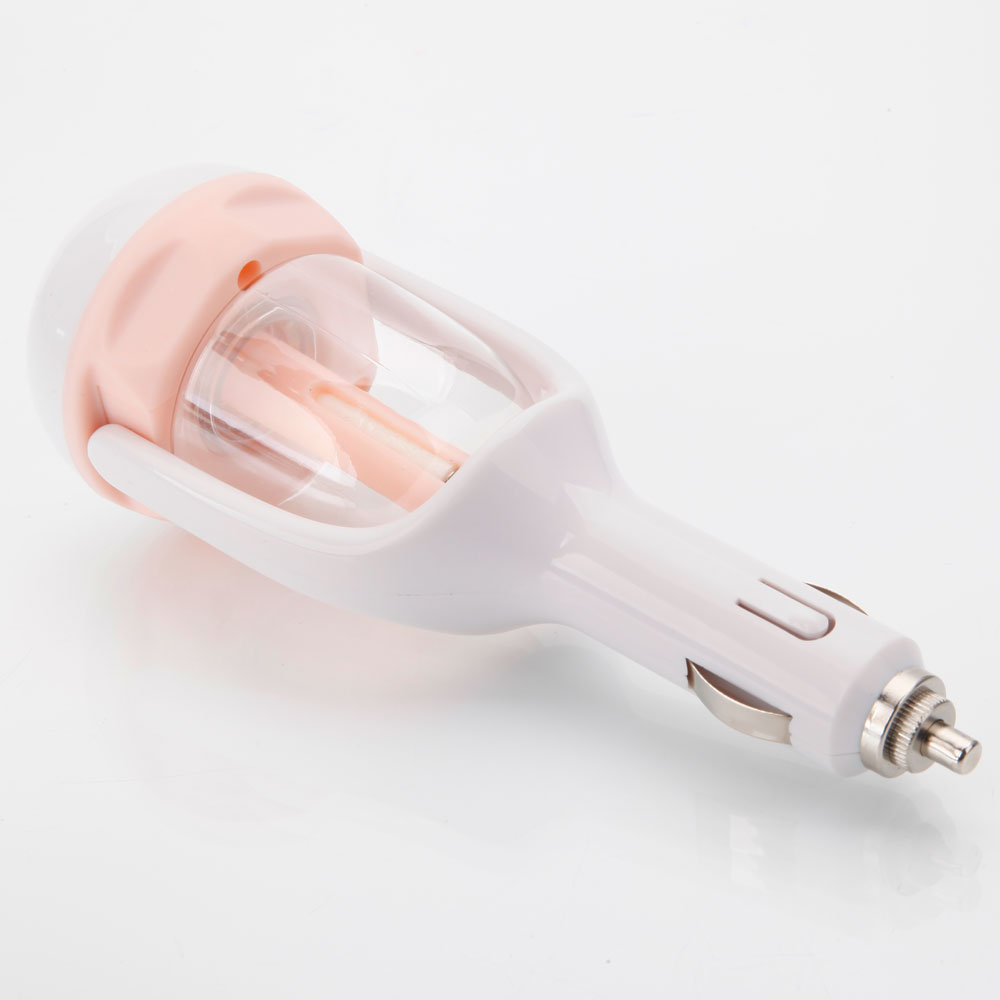 Humidifier 50mL Small-sized Car Aroma Air Purification Humidifier Pink ...