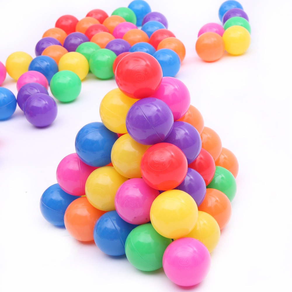 100pcs 5.5cm Fun Soft Plastic Ocean Ball Swim Pit Toys Baby Kids Toys ...