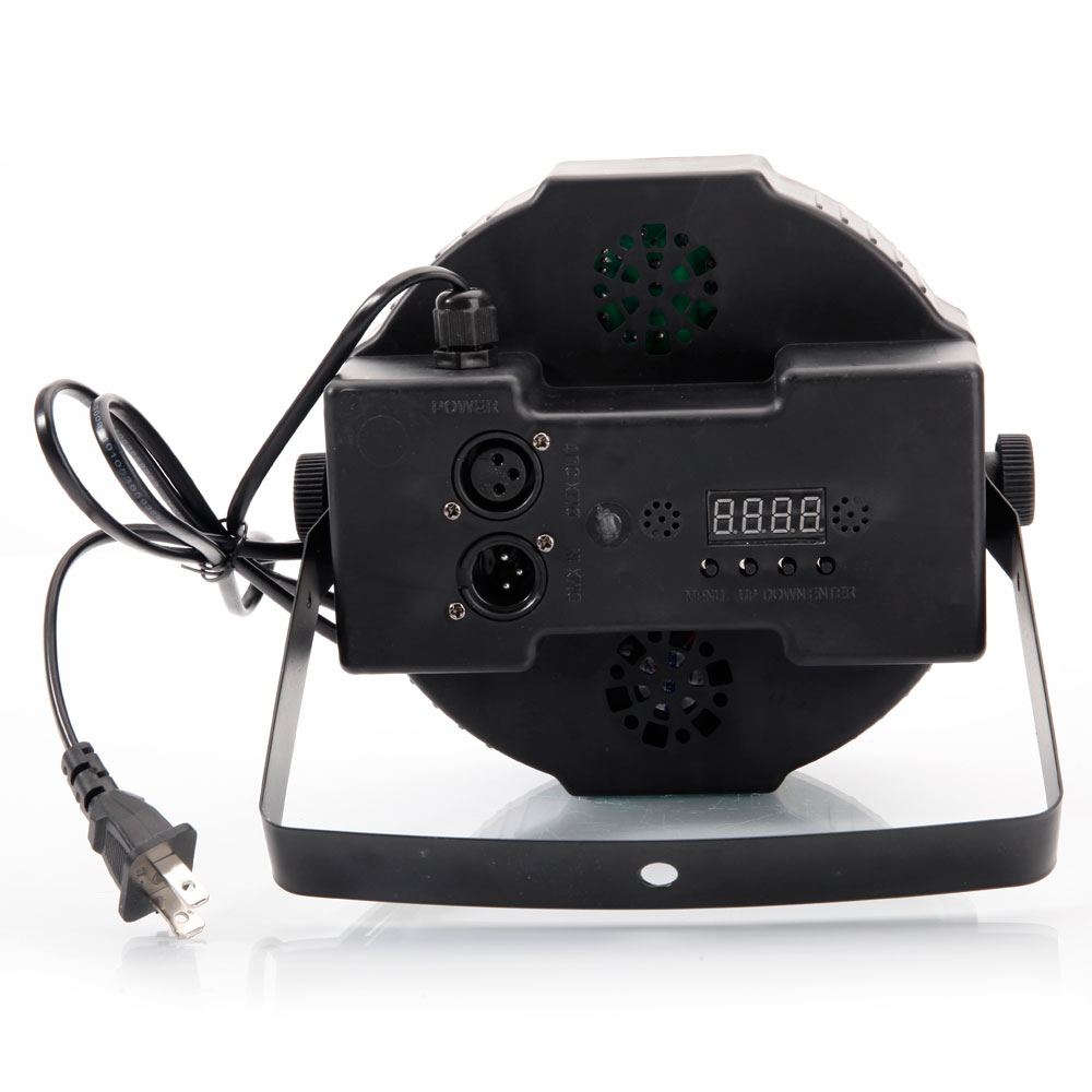 2 X 36 LED RGB Light PAR CAN DJ Stage DMX Lighting for Wedding Party ...